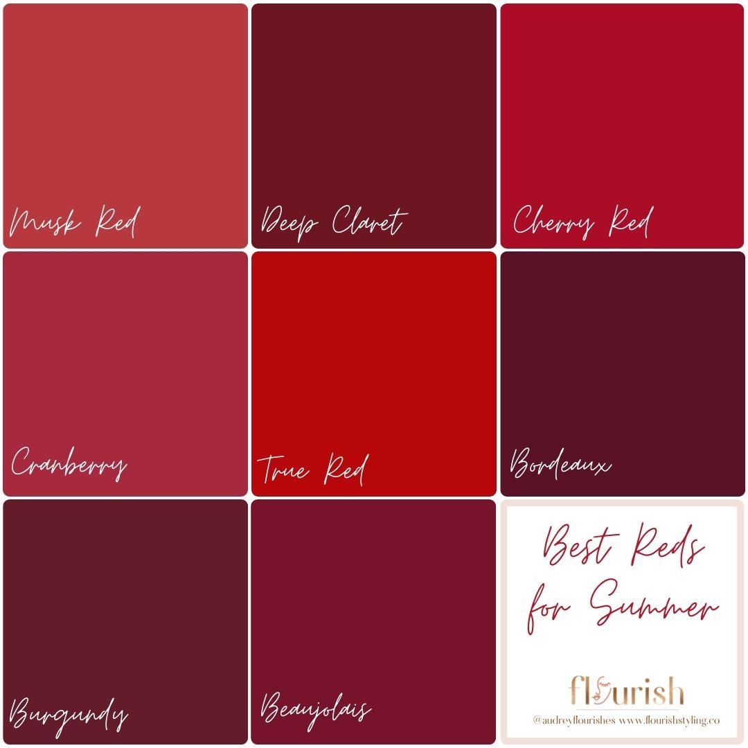 Best Reds for Every Season - flourishstyling.co