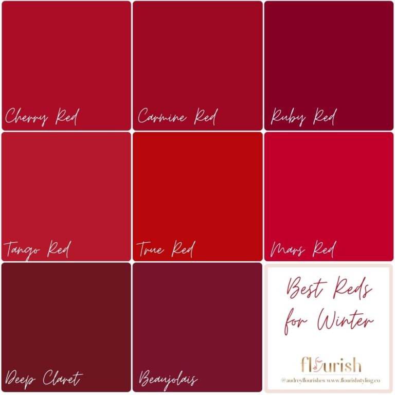 Best Reds for Every Season - flourishstyling.co