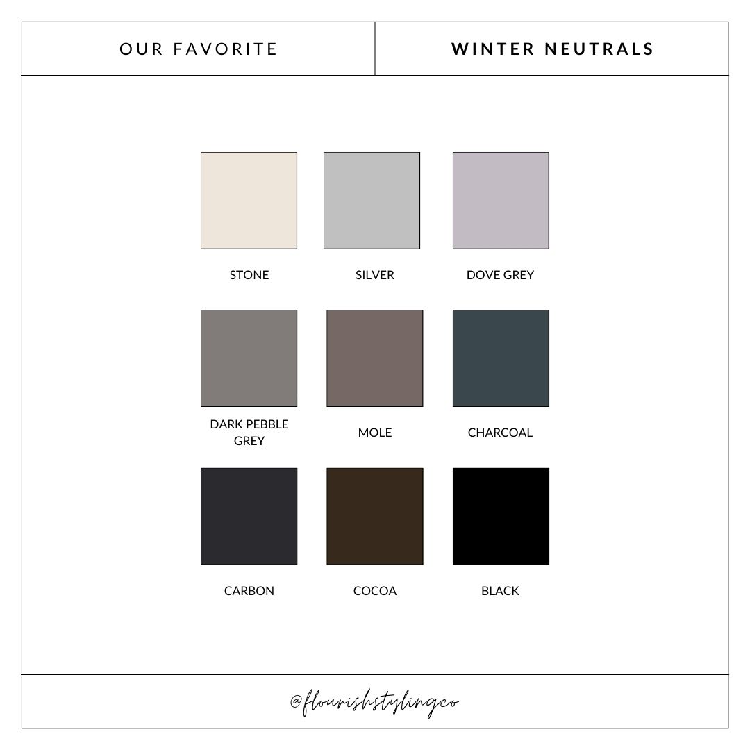 Our Favorite Neutrals For Every Season - flourishstyling.co