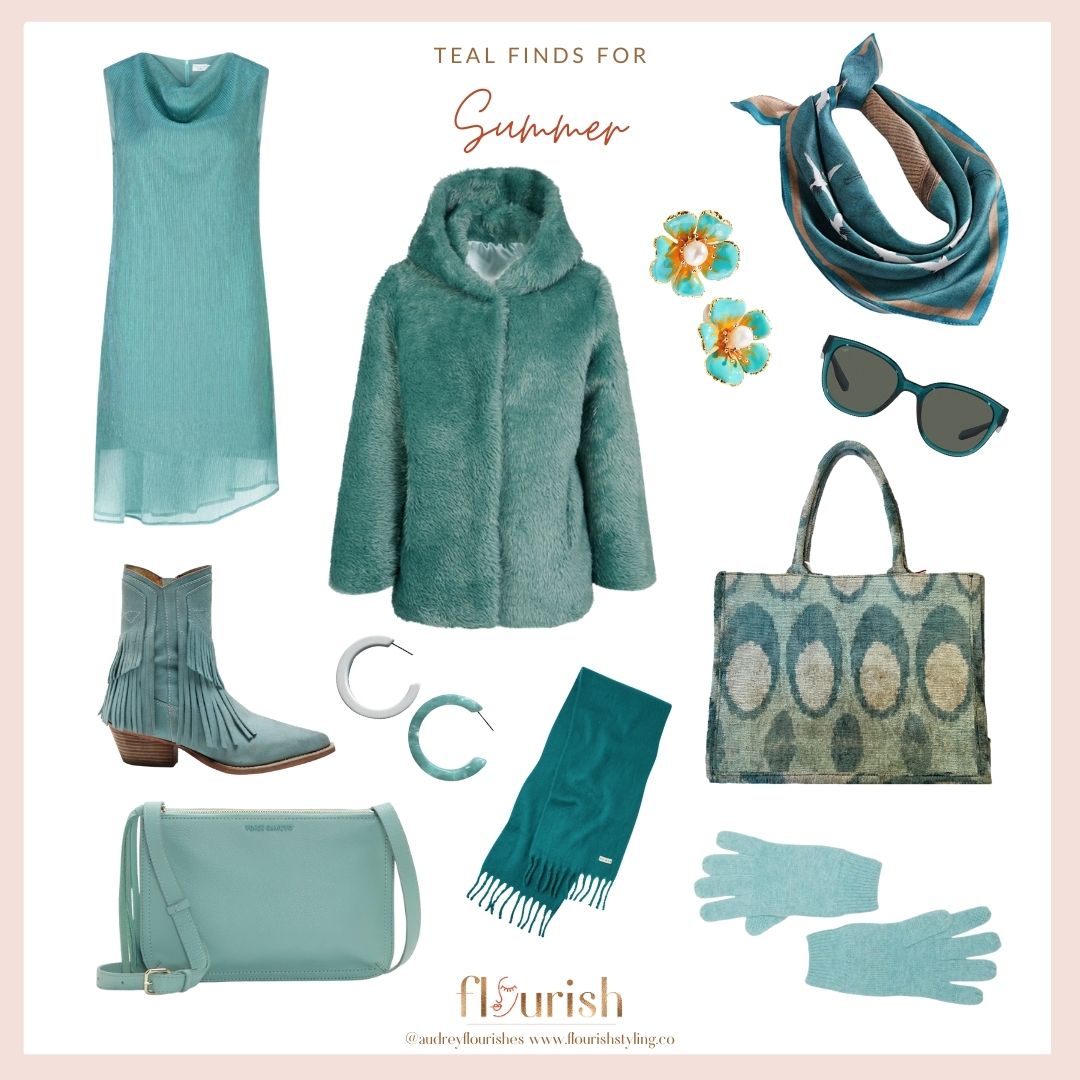 Our Favorite Teals & Blue-Greens For Each Season - flourishstyling.co