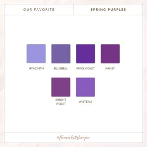 Our Favorite Purples for Each Season - flourishstyling.co