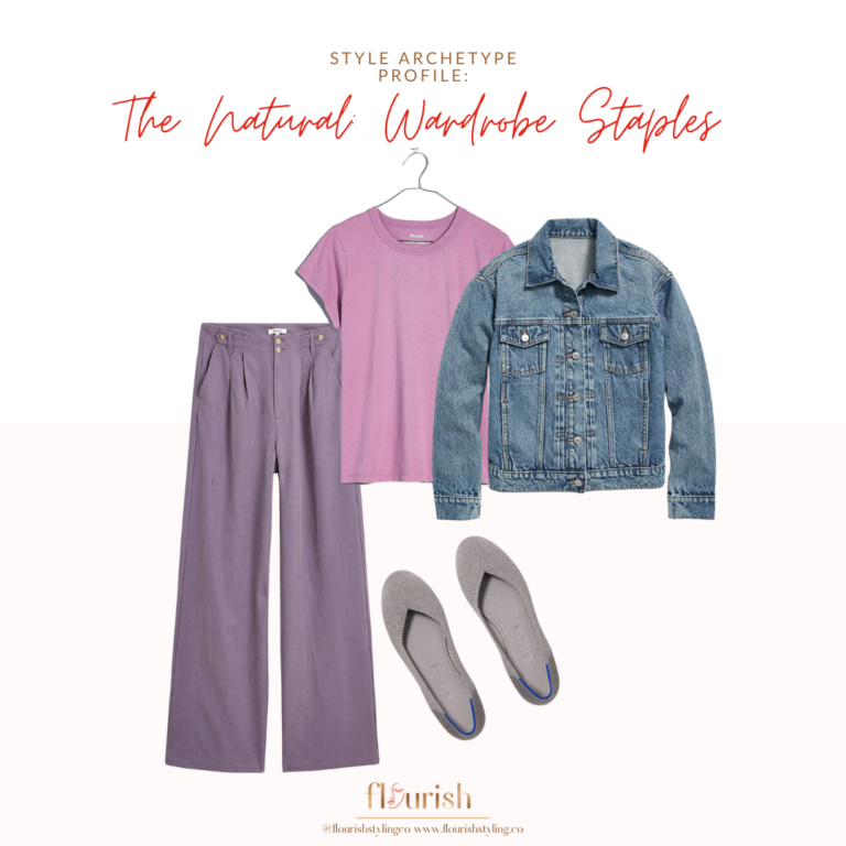 The Natural Style Archetype: Comfort Forward - flourishstyling.co